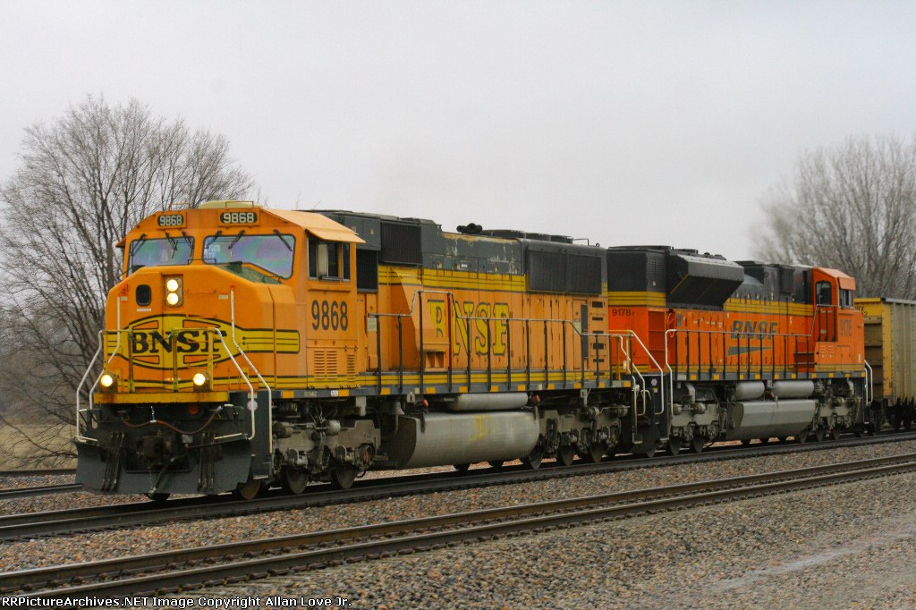 BNSF 9868 West